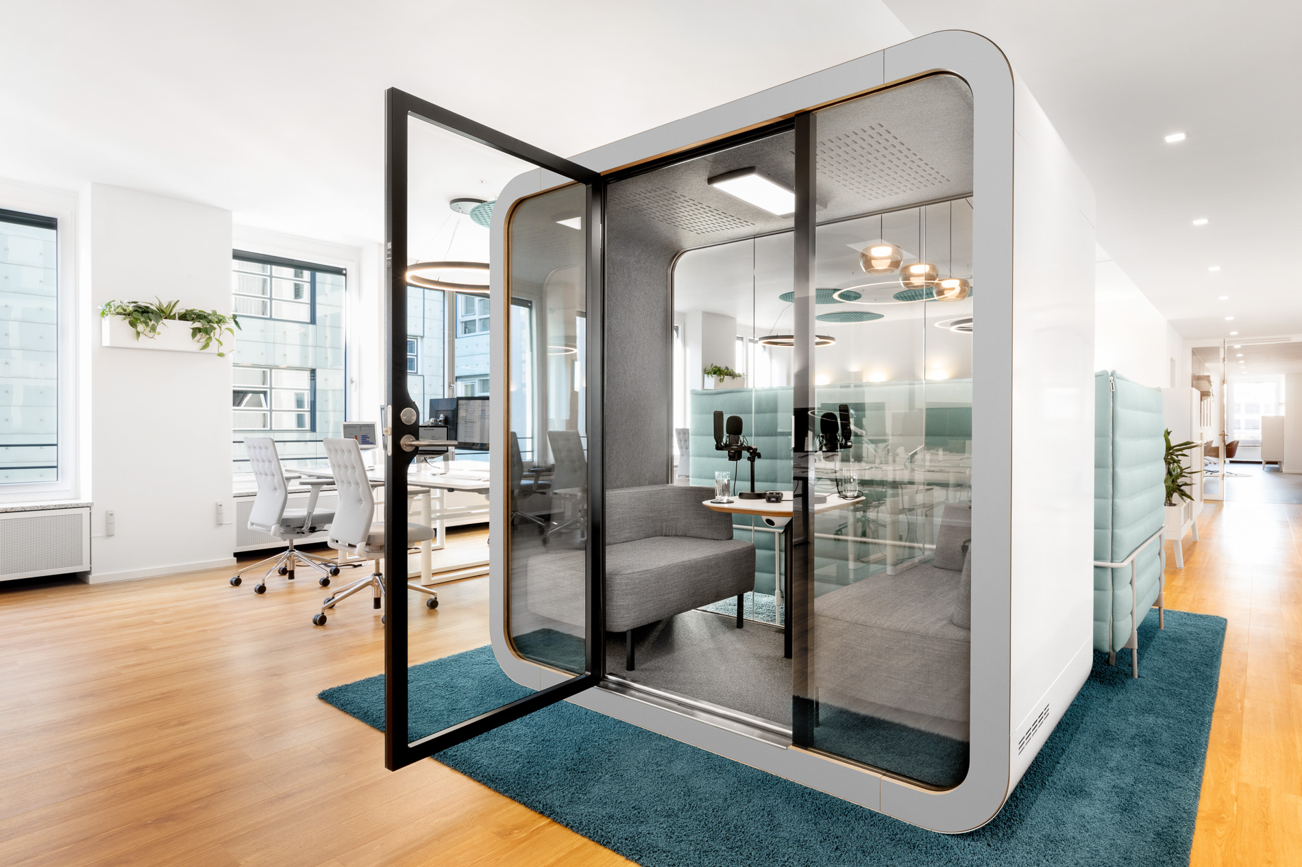 Raum-in-Raum-Systeme: Die smarte Lösung für flexible Arbeitsplätze